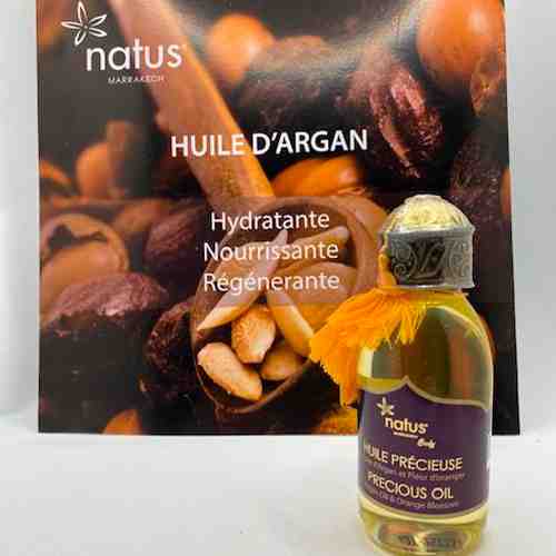 Huile précieuse Natus - Huile naturelle marocaine